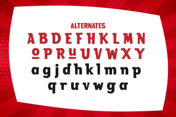 Hokuba Grabs - New Fun Display Font | Afkari Studio Professional Font ...