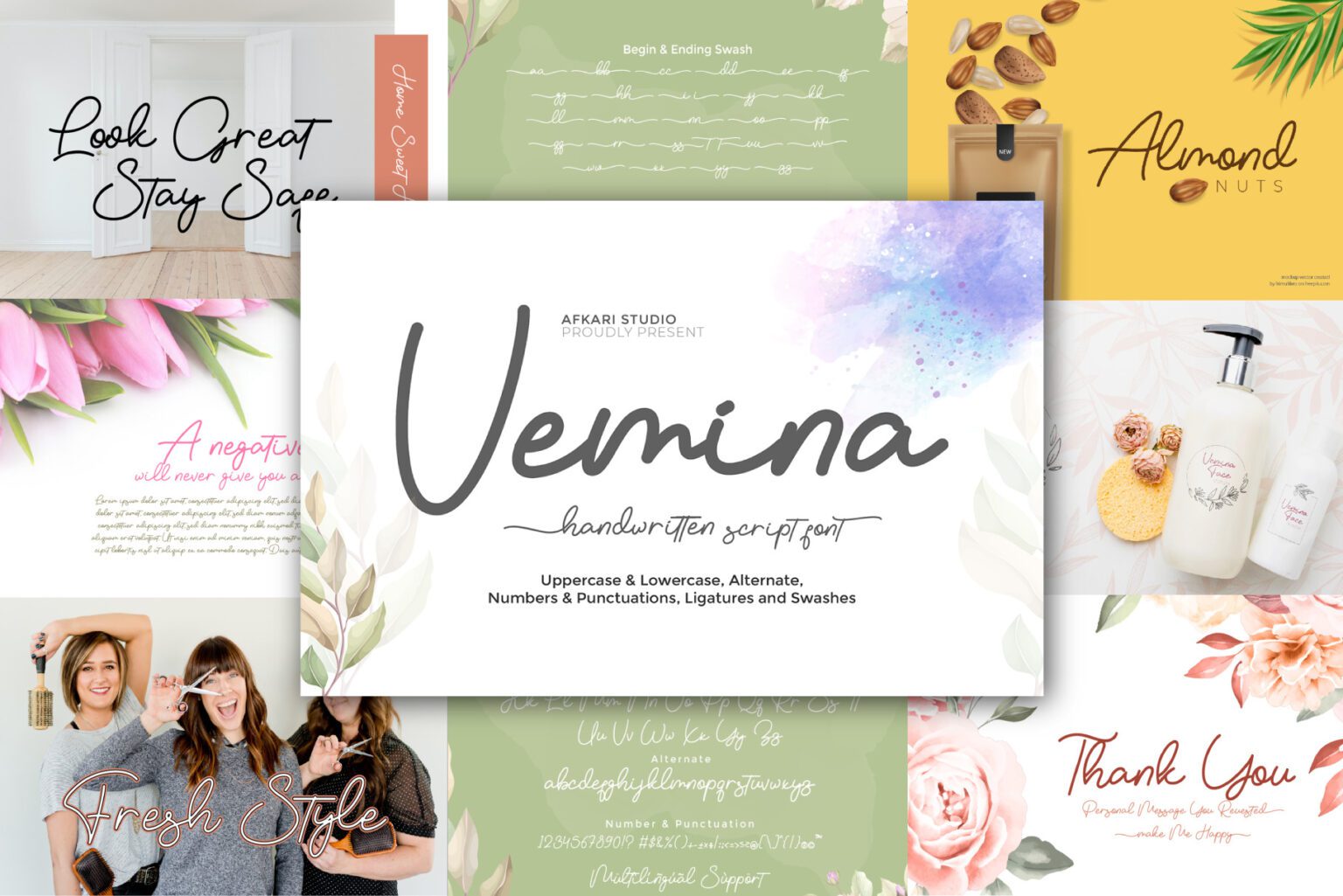 Afkari Studio Font Bundle 1 | Afkari Studio Professional Font Designer