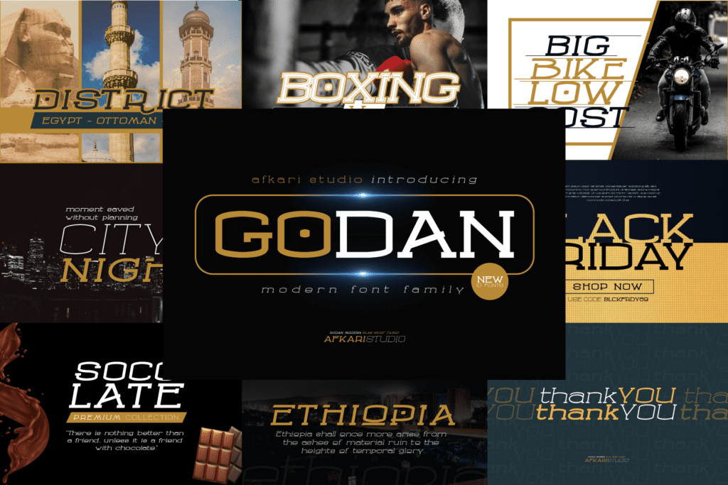 Afkari Studio Font Bundle 1 | Afkari Studio Professional Font Designer