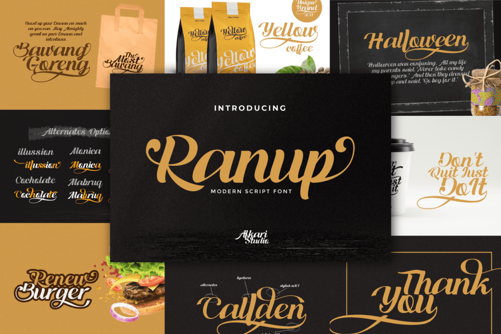 Afkari Studio Font Bundle 1 | Afkari Studio Professional Font Designer